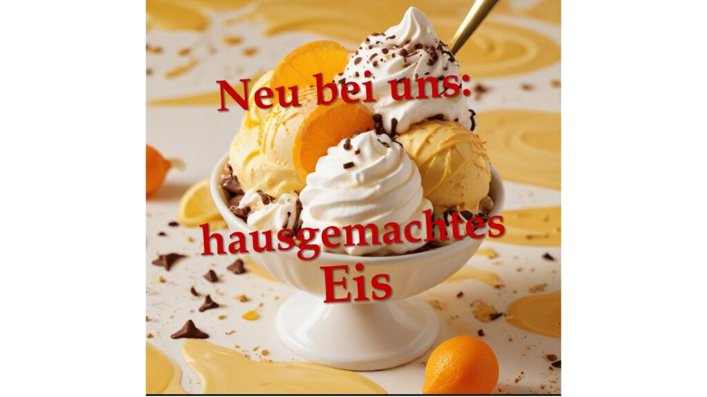 Schon probiert? Wir stellen jetzt auch unser Eis selber her! - Alte ...